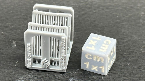 EMP3D 35070221 Wywietrzniki - typ 5 kwadratowe 50 cm (2 sztuki)