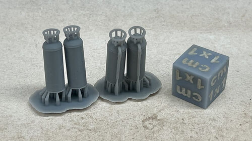 EMP3D 35091006 Gaśnice vintage - typ 2 (2 sztuki)