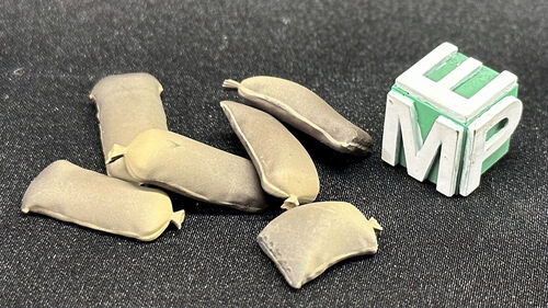 EMP3D 25041025 Worki wiązane leżące (6 sztuk)