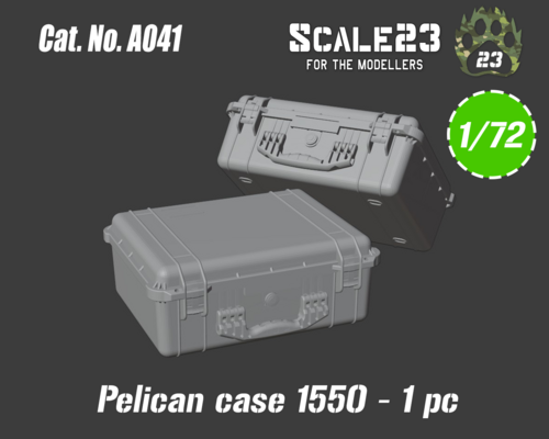 Scale23 72-A041 Pelican case 1550 - 1 pc