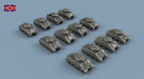 L'Arsenal 2.0 3D400390 Sherman III Late - 3D printing (10 pcs)