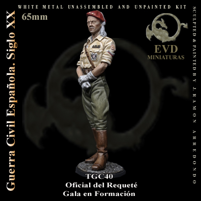 El Viejo Dragon TGC40 Raquete Officer, Gala In Formation - Spanish Civil War, 20th Century