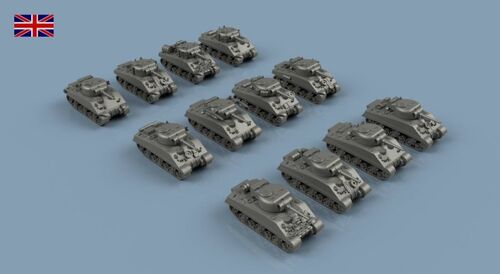L'Arsenal 2.0 3D350390 Sherman III Late - 3D printing (10 pcs)