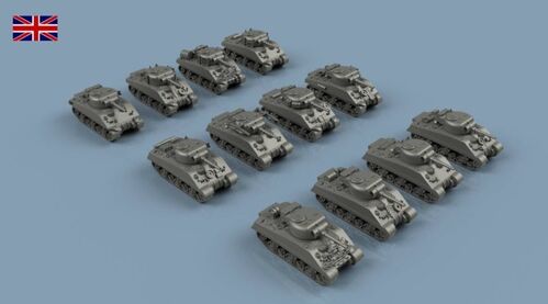 L'Arsenal 2.0 3D200390 Sherman III Late - 3D printing (5 pcs)