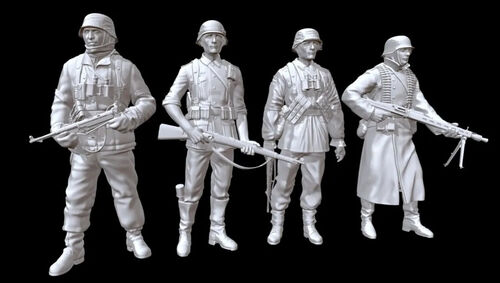 Peddinghaus-Decals 48194 4 German Soldiers