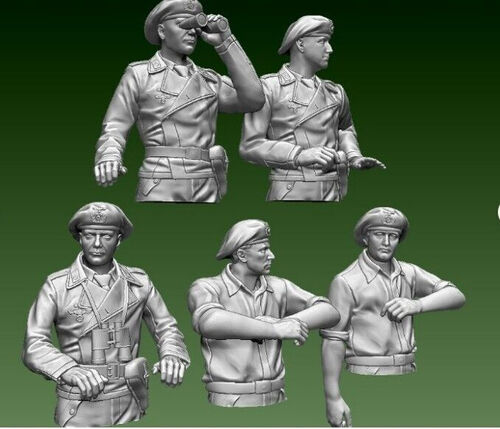 Peddinghaus-Decals 48219 5 German Early Tank Crew