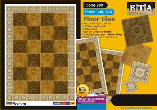 ETA DIORAMA ACCESSORIES 289 Floor Tiles