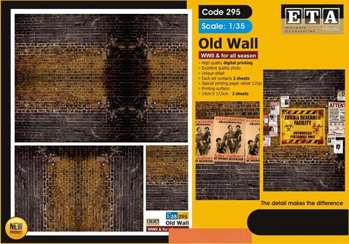 ETA DIORAMA ACCESSORIES 295 Old Wall