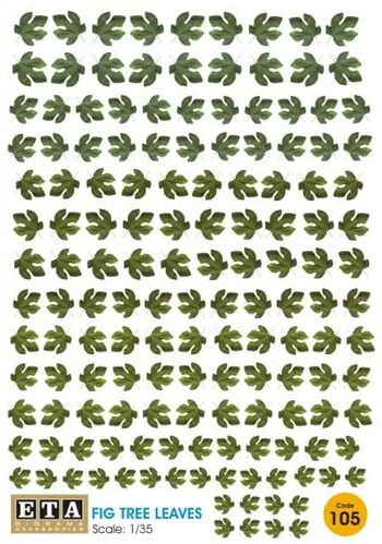 ETA DIORAMA ACCESSORIES 105 Fig Tree Leaves