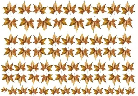 ETA DIORAMA ACCESSORIES 114 Plane Tree Leaves
