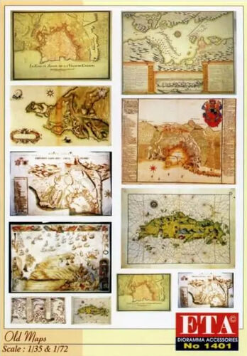 ETA DIORAMA ACCESSORIES 1401 Old Maps