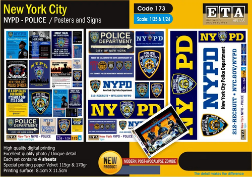 ETA DIORAMA ACCESSORIES 173 New York - Posters & Signs
