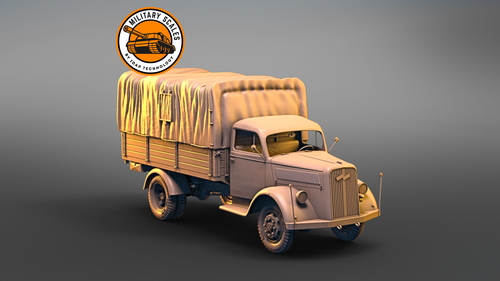 IDAP Technology PMI0467B Opel Blitz 4x4 With Tarpaulin