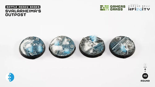GamersGrass GGB-SOR40 Svalarheima’s Outpost - Round 40mm (4pcs)