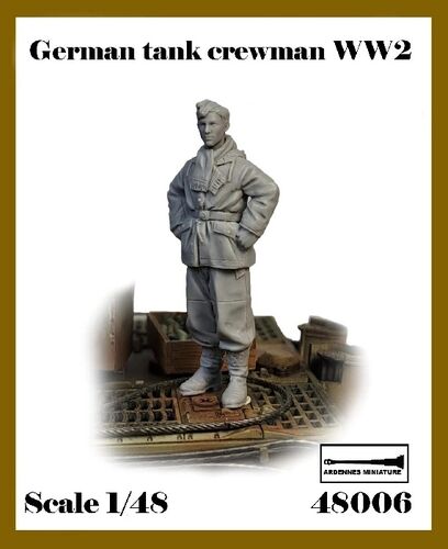 Ardennes Miniature 48006 German Tank Crewman WW2 Vol. 1