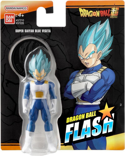 Bandai DB37220 Dragon Ball Flash Series Super Saiyan Blue Vegeta