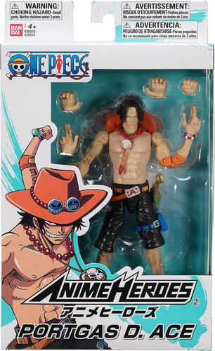 Bandai AH36934 Anime Heroes One Piece - Portgas D. Ace