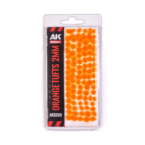 AK-Interactive 8269 Orange - Fantasy Tufts 2mm