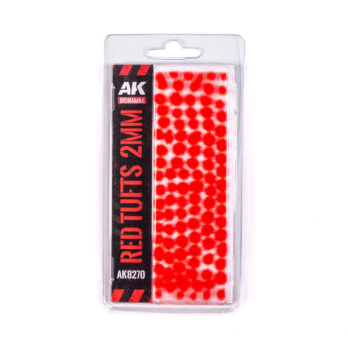 AK-Interactive 8270 Red - Fantasy Tufts 2mm