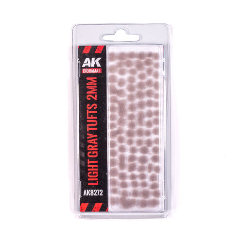 AK-Interactive 8272 Light Gray - Fantasy Tufts 2mm