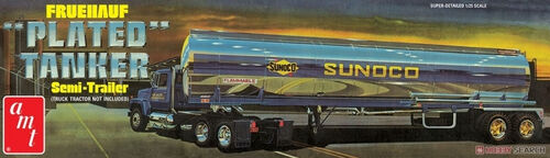 AMT/ERTL 1239 Fruehauf Plated Tanker Trailer (Sunoco)
