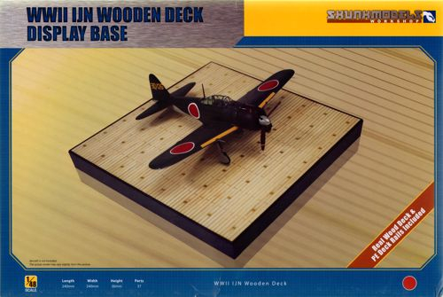 Skunkmodel Workshop 48014 IJN WWII Wooden Deck Display Base