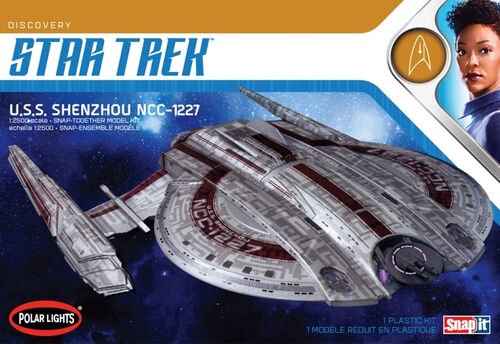 Polar Lights 967 Star Trek - USS Shenzhou NCC-1227 (Snap Kit)