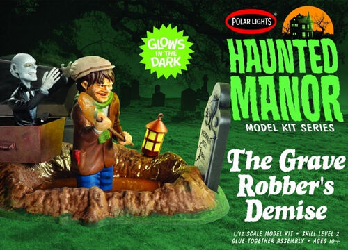 Polar Lights 976 Haunted Manor: The Grave Robber's Demise