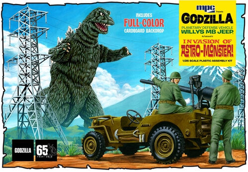 MPC 882 Japanese Military Jeep from Godzilla