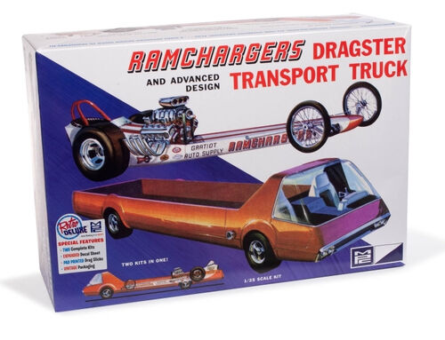 MPC 970 Ramchargers Dragster and Transporter