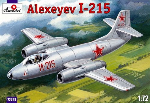 A-Model 72261 Soviet jet fighter Alexeyev I-215