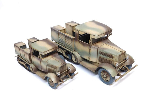 F&A Miniatures 48022 Polish Half-Truck C4P