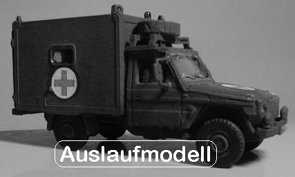 MR Modellbau 87051 MB 250GD Ambulance Bundeswehr