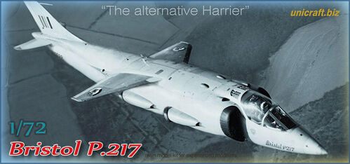 Unicraft 72128 Bristol P.217 - The alternative Harrier (Unicraft kits do not include decals)