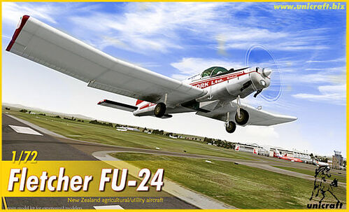 Unicraft 72162 Fletcher FU-24 (Unicraft kits do not include decals)