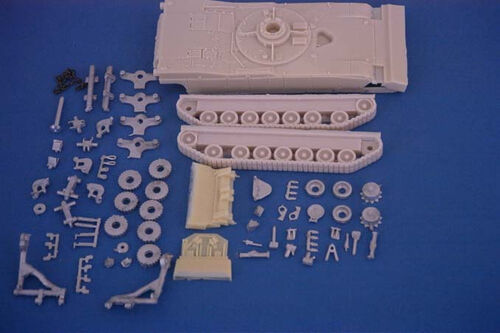MR Modellbau 87079 Mine Clearing Tank M1 Abrams Panther with TMMCR