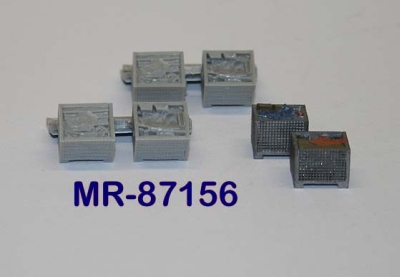 MR Modellbau 87156 Militarybox-Type Pallets