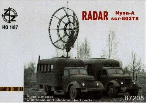 ZZ Modell 87205 Nysa-A Radar (scr-602T8) Limited Edition