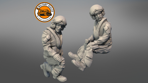 IDAP Technology PMI0424D RAF Pilots Modern Set #1 (Casted Figures)