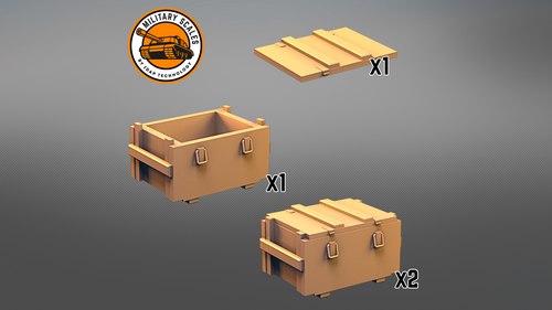 IDAP Technology PMI0383D #3 World War II Military Box