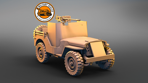 IDAP Technology PMI0088D Jeep Willys Armored 1