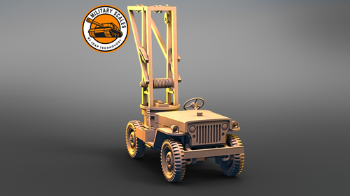 IDAP Technology PMI0091D Jeep Willys Crane 1