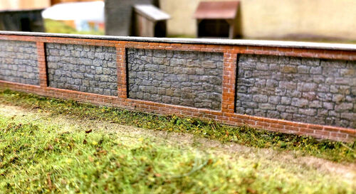 Model scene 46816 Stone Fence N