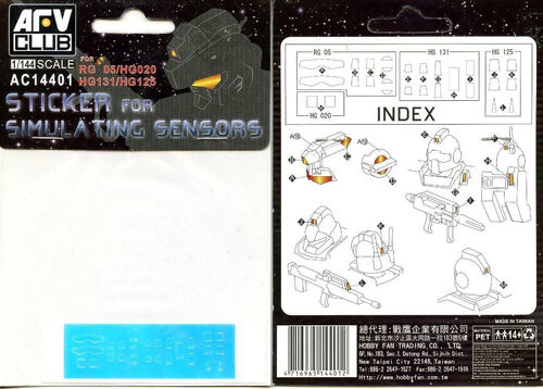 AFV Club AC14401 Sticker for Simulating Sensors