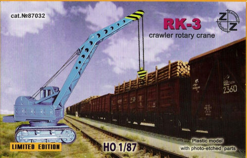 ZZ Modell 87032 PK-3 Michurin Crawler Rotary Crane - Limited Editon