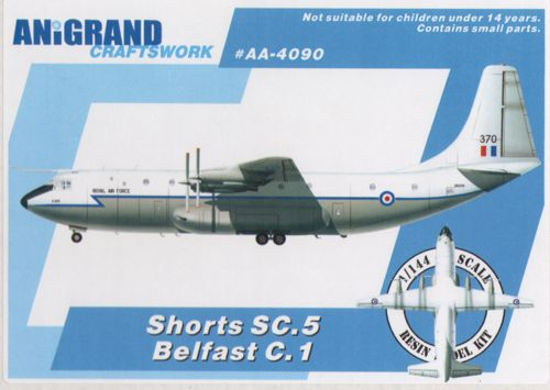 Anigrand Craftswork AA4090 Shorts SC.5 Belfast C.1 - RAF largest aircraft at the time