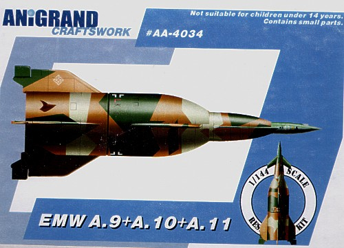 Anigrand Craftswork AA4034 EMW A-9 / A-10 / A-11 - Luftwaffe Ballistic Missile