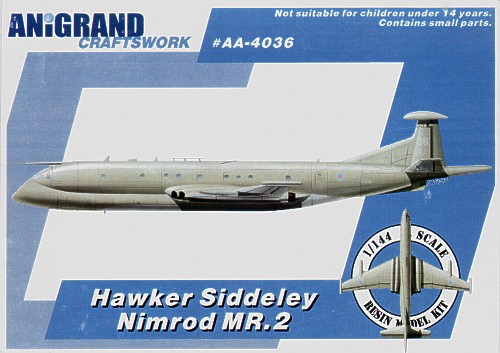 Anigrand Craftswork AA4036 Hawker Siddeley Nimrod MR.2 - Submarine killer from U.K.