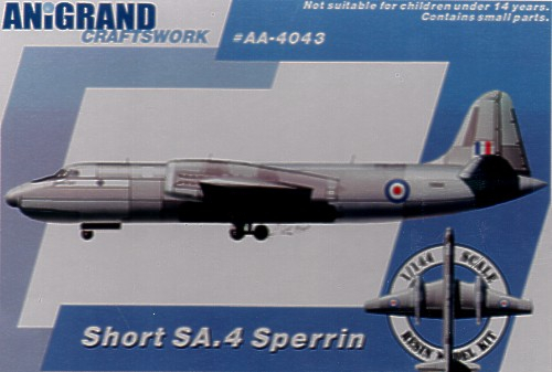 Anigrand Craftswork AA4043 Short SA.4 Sperrin - Insurance for the V-Bombers