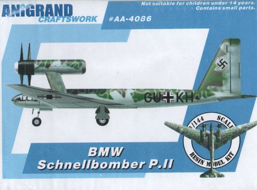 Anigrand Craftswork AA4086 BMW Schnellbomber P.II - Long range Forward-swept wing bomber